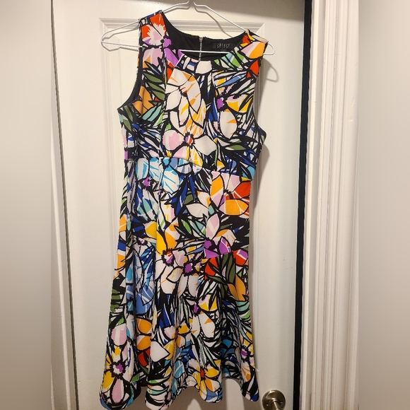 Spense | Dresses | Spense Colorful Floral Print Dress | Poshmark